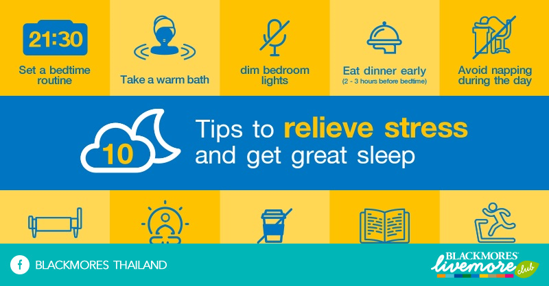 Stressless and get a good night's sleep | Blackmores Club